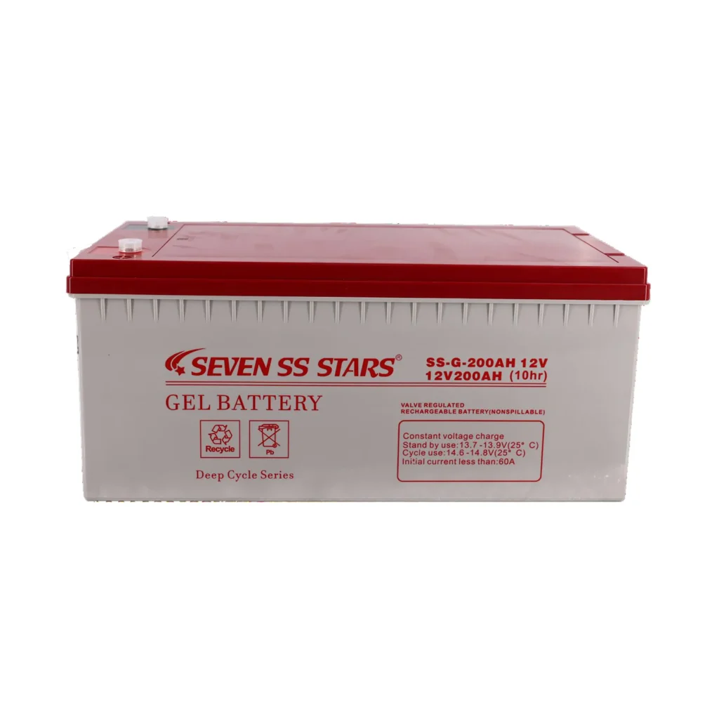 Seven SS Stars Solar Gel Battery - Shazam Electric Limited